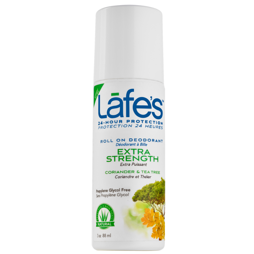 Lafe's Deodorant Roll On Extra Strength (Coriander & Tea Tree) – Lafe's ...
